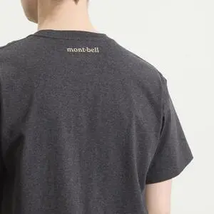 MONTBELL Pear Skin Cotton Logo T-shirt