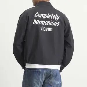Visvim Somer Zip Through Blouson - Black