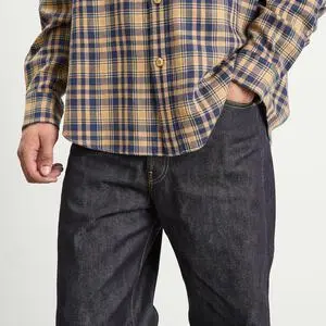 Visvim Social Sculpture 01 Wide Unwashed Denim Jeans