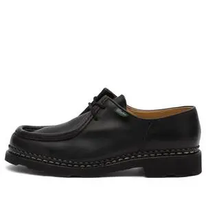Paraboot Michael Leather Lace Up Derby Shoe - Black