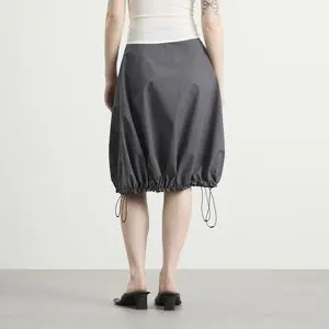 Coperni Technical Tailored Balloon Midi Skirt