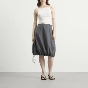 Coperni Technical Tailored Balloon Midi Skirt