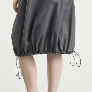 Coperni Technical Tailored Balloon Midi Skirt
