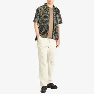 THISISNEVERTHAT Jacquard Pattern Shortsleeve Shirt