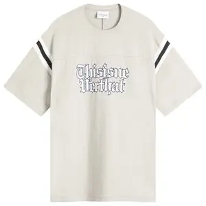 THISISNEVERTHAT Football T-shirt - Grey