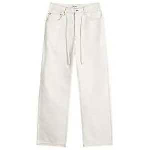 ABOUT:BLANK Straight Leg Denim Jeans - White