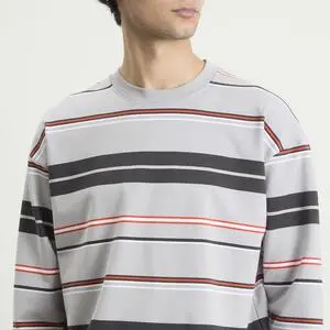 BEAMS Multi Stripe Long Sleeve T-shirt