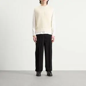 ABOUT:BLANK Pleated Trousers V2 - Black