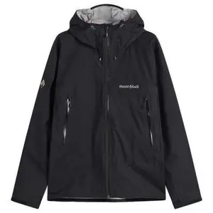 MONTBELL Drytec Lightweight Rain Jacket - Black