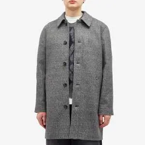 A.p.c. Pete Check Wool Mac