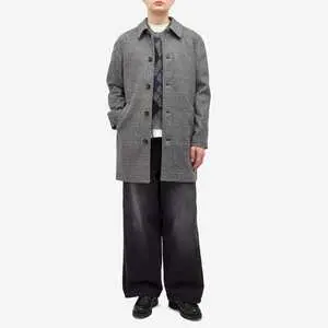 A.p.c. Pete Check Wool Mac