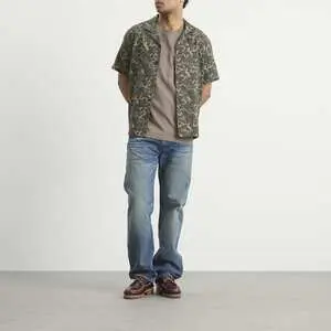 KESTIN Landscape Print Crammond Shirt