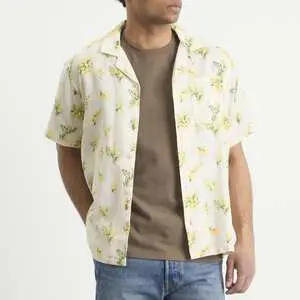 KESTIN Gorse Print Crammond Shirt