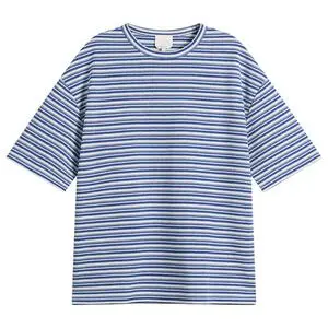 A.p.c. Ray Jacquard Stripe T-shirt - Blue/white