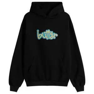 BUTTER GOODS Connection Hoodie - Black