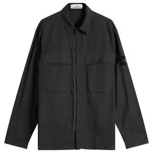 Stone Island Logo Overshirts For Men