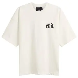 END. Gargoyle Full Moon T-shirt - Ecru