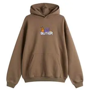 BUTTER GOODS Snail Hoodie - Umber