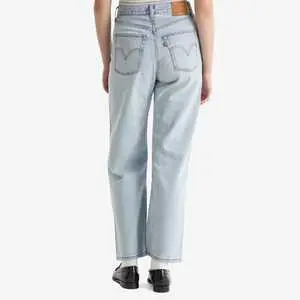 LEVI'S Ribcage High Rise Straight Leg Jeans