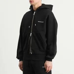 MKI MIYUKI ZOKU Uniform Zip Hoodie - Black