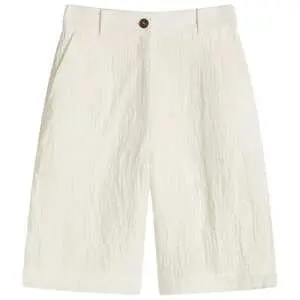 Studio Nicholson Wide Leg Shorts - Parchment