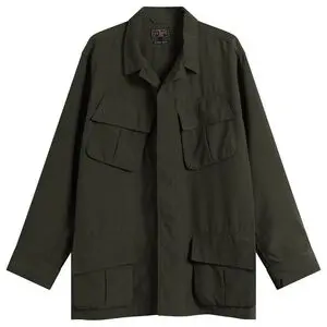 BEAMS Ripstop Fatique Jacket - Olive