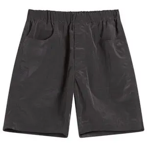 RANRA Stroller Shiny Nylon Shorts - Peat