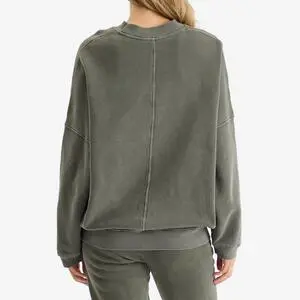 Joah Brown Oversized Crew Sweatshirt - Washed Sage