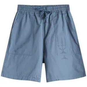 SERVICE WORKS Poplin Printed Chef Shorts - Slate