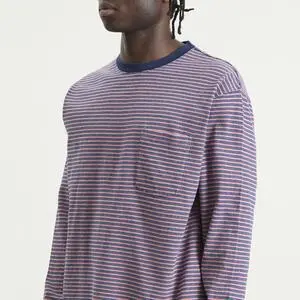 BEAMS Stripe Long Sleeve T-shirt