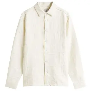 PERCIVAL Ladder Pearce Overshirt - Ecru