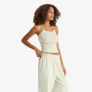 SKIMS Cotton Rib Scoop Tank - Spearmint