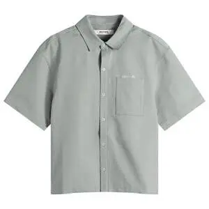 ABOUT:BLANK Textured Shirt In | Size: | Cotton/eva | End Clothing - Sage