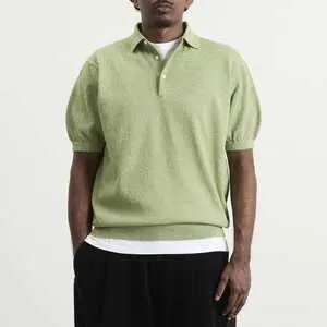 BEAMS Boucle Knit Polo
