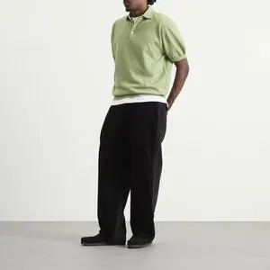 BEAMS Boucle Knit Polo