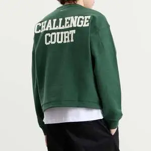 Nike Club Rules Fleece Crew Sweatshirt - Fir/sail