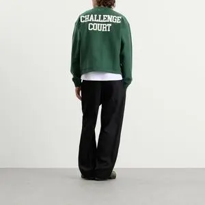 Nike Club Rules Fleece Crew Sweatshirt - Fir/sail