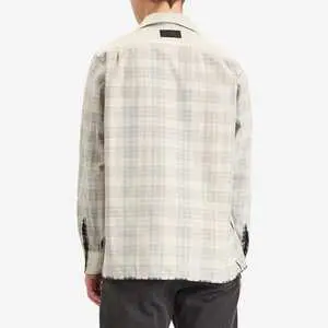 MAISON MARGIELA Reversible Plaid Check Shirt