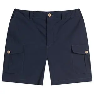 Folk Utility Shorts - Navy