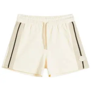 Moncler Crochet Trim Sweat Shorts - Beige