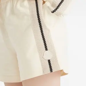 Moncler Crochet Trim Sweat Shorts