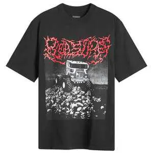 PLEASURES Off Road T-shirt - Black