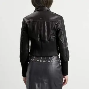 DEADWOOD Angel Recycled Leather Jacket
