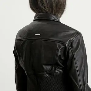 DEADWOOD Angel Recycled Leather Jacket