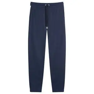Moncler Logo Cotton Sweat Pants - Navy