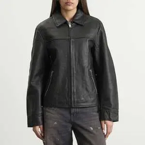 DEADWOOD Bruno Upcycled Leather Jacket