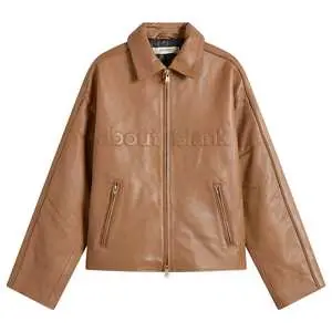 ABOUT:BLANK Leather Jacket - Brown