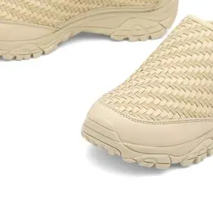 Merrell Moab Slide 2 Leather Woven Se - Stucco