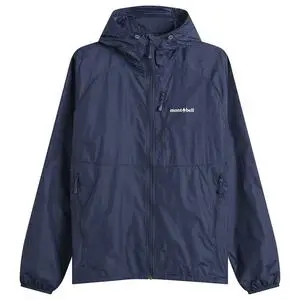 MONTBELL Wind Blast Hooded Jacket - Navy
