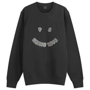 Paul Smith Ps Happy Sweatshirt - Black